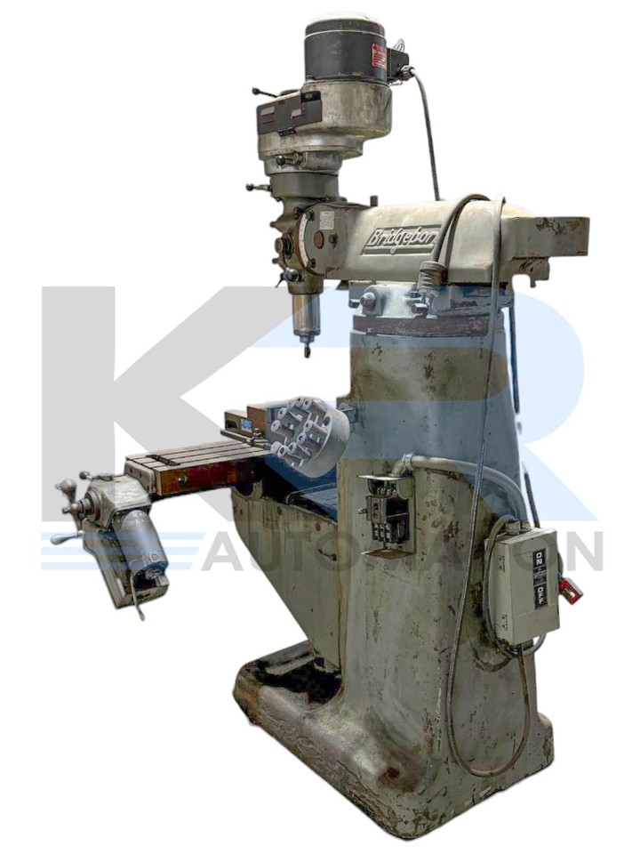 Bridgeport 155721 Vertical Milling Machine 1HP 3Ph 200-460V 1.9-4.0A 56 ...