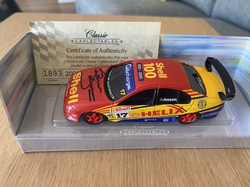 SIGNED 1:43 CC #17 Steven Johnson Shell Helix Ford Falcon 2017-7 | eBay ...