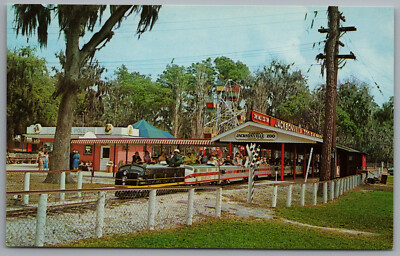 Jacksonville FL Jacksonville Free Zoo Miniature Train Railroad Ferris ...