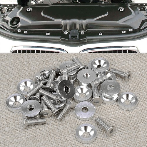 20sets Billet Fender Bumper M6 Washer Bolt Engine Bay Screw Dress Up ...