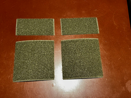 DIY Raid Mod Hook & Loop Patch Set Green Morale 4pc M81 Woodland Ranger ...