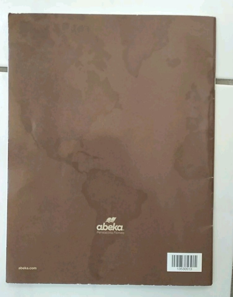 Abeka Grade 5 Old World History & Geography Maps & Activities Teacher ...