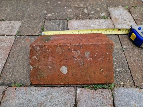 Soft Suffolk Red Reclaimed Brick Capping Wall Coping Reclaim | eBay UK