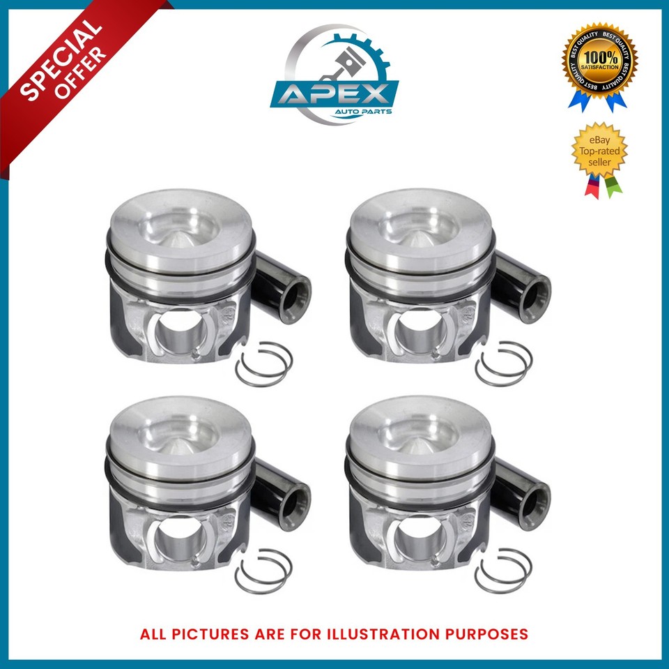 OPEL DV5RC D15DTH DIESEL ENGINE 1.5 PISTON & RING SET - 4 PCS | eBay