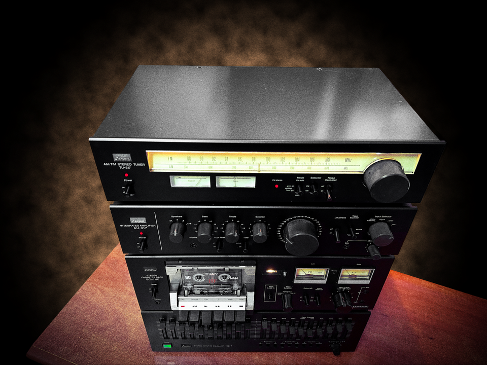SANSUI SETUP 🌈RaRe🌈 Vintage Component Stereo System | eBay.de
