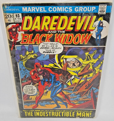 DAREDEVIL #93 DAMON DRAN APPEARANCE *1972* 3.0* | eBay
