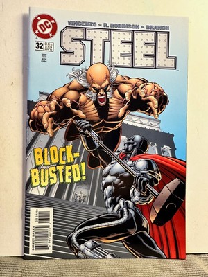 DC Comics Steel #32 1996 Block-Busted | eBay