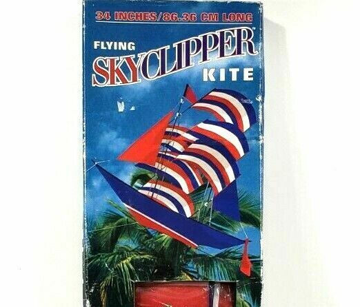 Flying Sky Clipper Kite Neon Spectra Star 34" for sale online | eBay