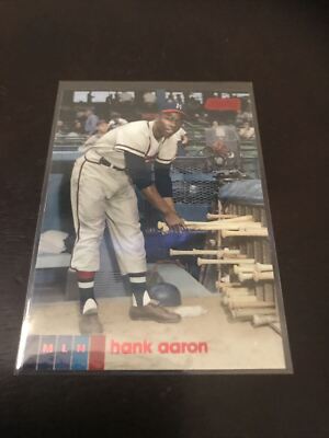 Topps Stadium Club Hank Aaron Base Red Foil HOF 2020 Braves Brewers | eBay