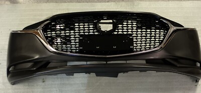 Fits 2019-2023 Mazda 3 Sedan Complete Front Bumper Cover | Aftermarket ...