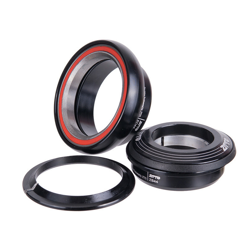 4444S MTB Bike Headset 44mm CNC 1-1/8"-1 1/2" 28.6mm Straight Tube ...