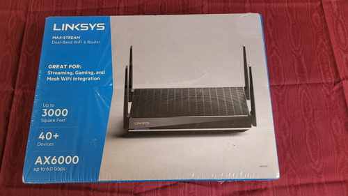 Linksys MR9600 Dual Band WiFi 6 AX6000 up to 6.0Gbps Mesh Router ...