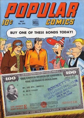 Popular Comics #101 Photocopy Comic Book | eBay