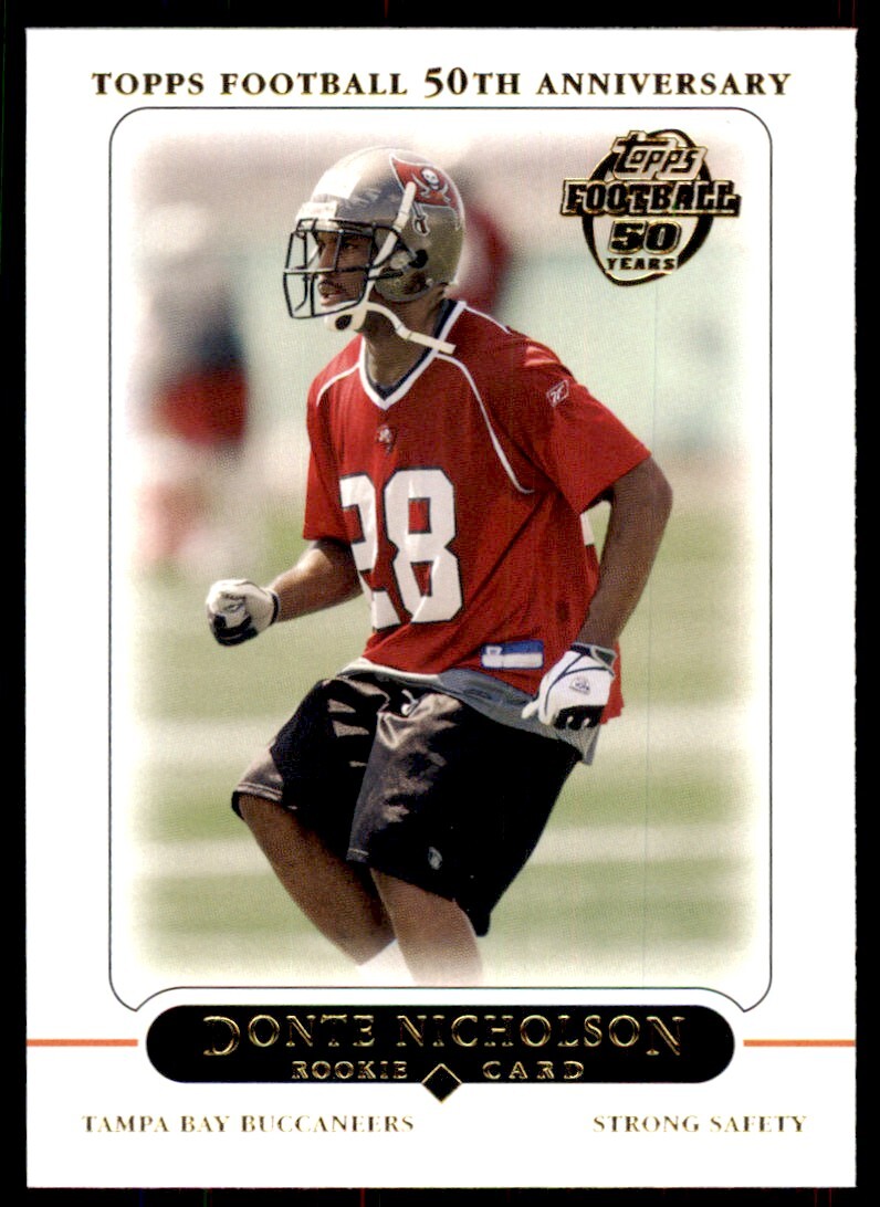 2005 TOPPS DONTE NICHOLSON TAMPA BAY BUCCANEERS #374 | eBay