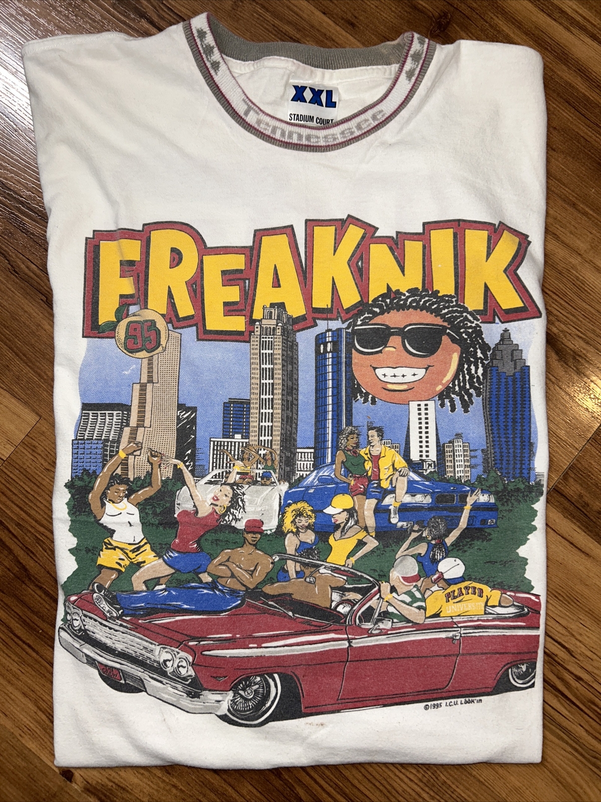 Rare Vintage 90s 1995 Atlanta Freaknik 95 Rap Shirt V… - Gem