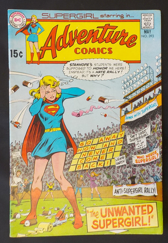 Adventure Comics #393 ! DC 1970 ! SUPERGIRL x 2 ! hayfamzone | eBay