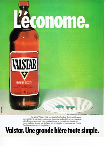 1979 Advertising 108 Advertisement Valstar Beer Bock L'econome | eBay