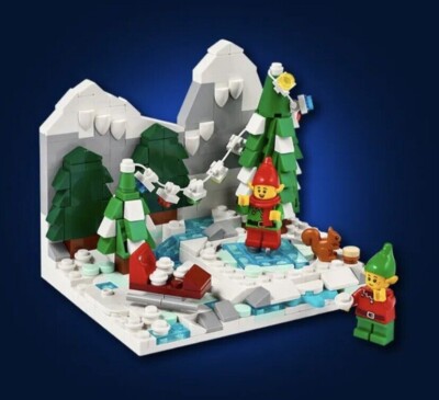 LEGO 40564 Winter Elves Scene Limited Edition Holiday Exclusive Sealed ...