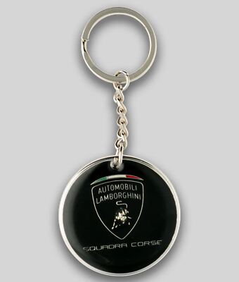 Lamborghini Squadra Corse Crest Key Chain | eBay
