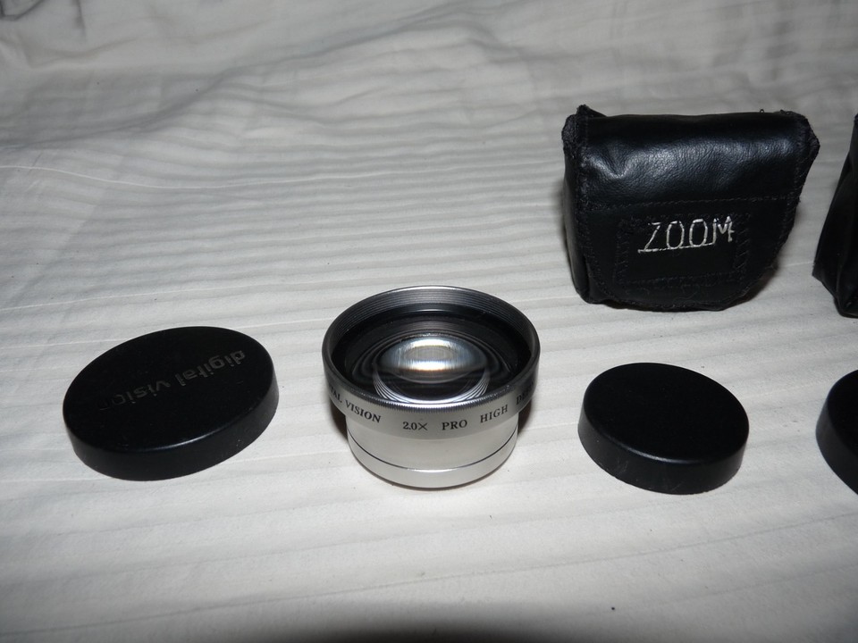 Digital Japan Vision 2.0X Pro High Definition Lens Vision 0.5X with macro | eBay