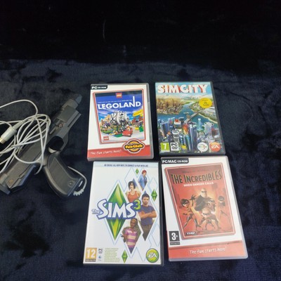 Retro PC Game Bundle Good LEGO Sims SimCity Incredibles + Retro Light ...
