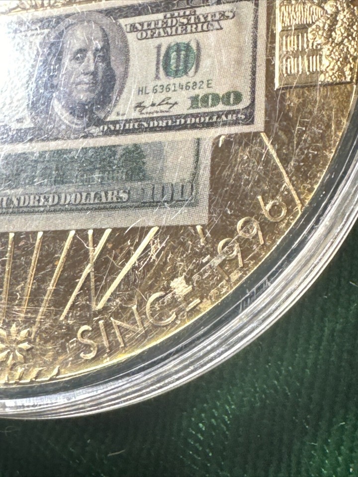 US 2010 American Mint Banknotes of the USA Series $100 Comm ...