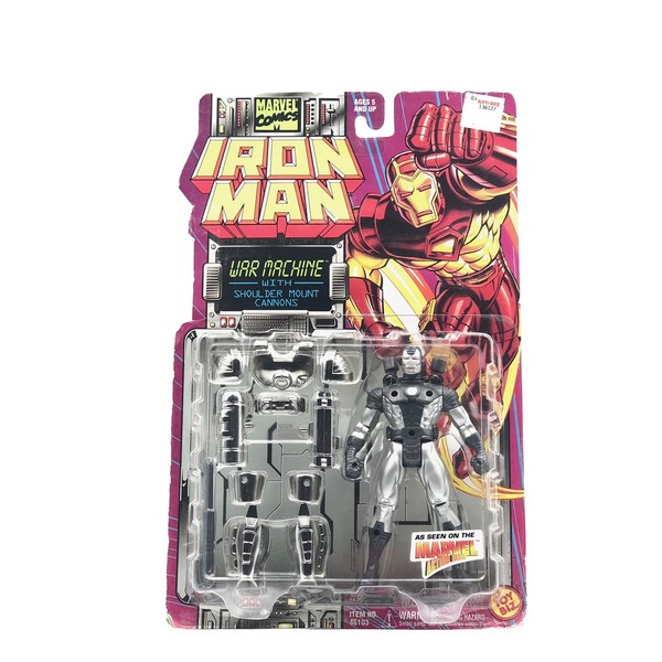 Marvel Comics Iron Man War Machine Shoulder Mount Cannons 1994 ToyBiz ...