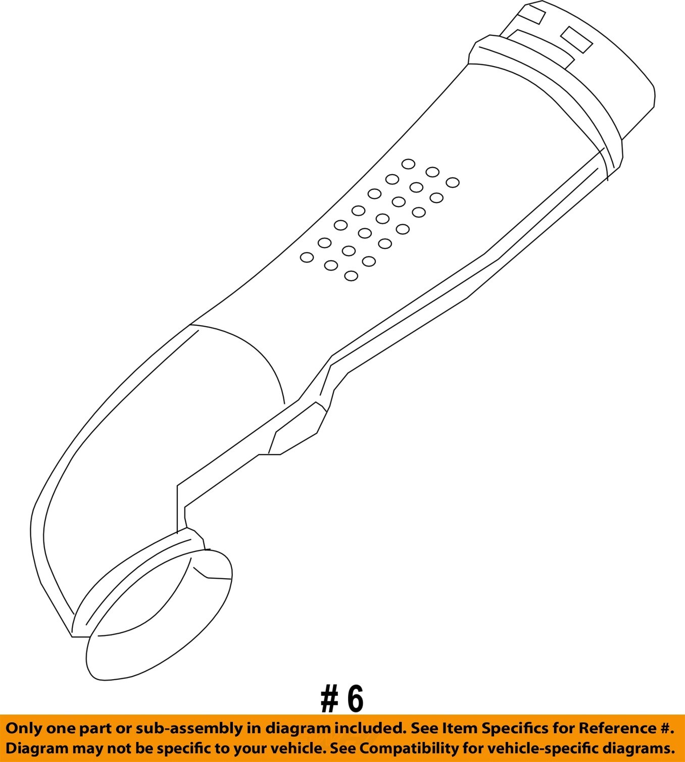 Genuine Chrysler Duct Air Inlet 68256369AA / 68256369-aa OEM for sale ...