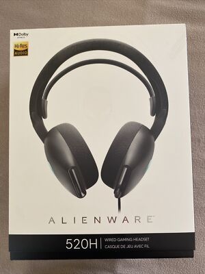 alienware wired Gaming Headset 520H | eBay