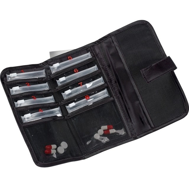 Deluxe Pill Organiser Wallet Medicine Health Care Holders Boxes 7 Days ...