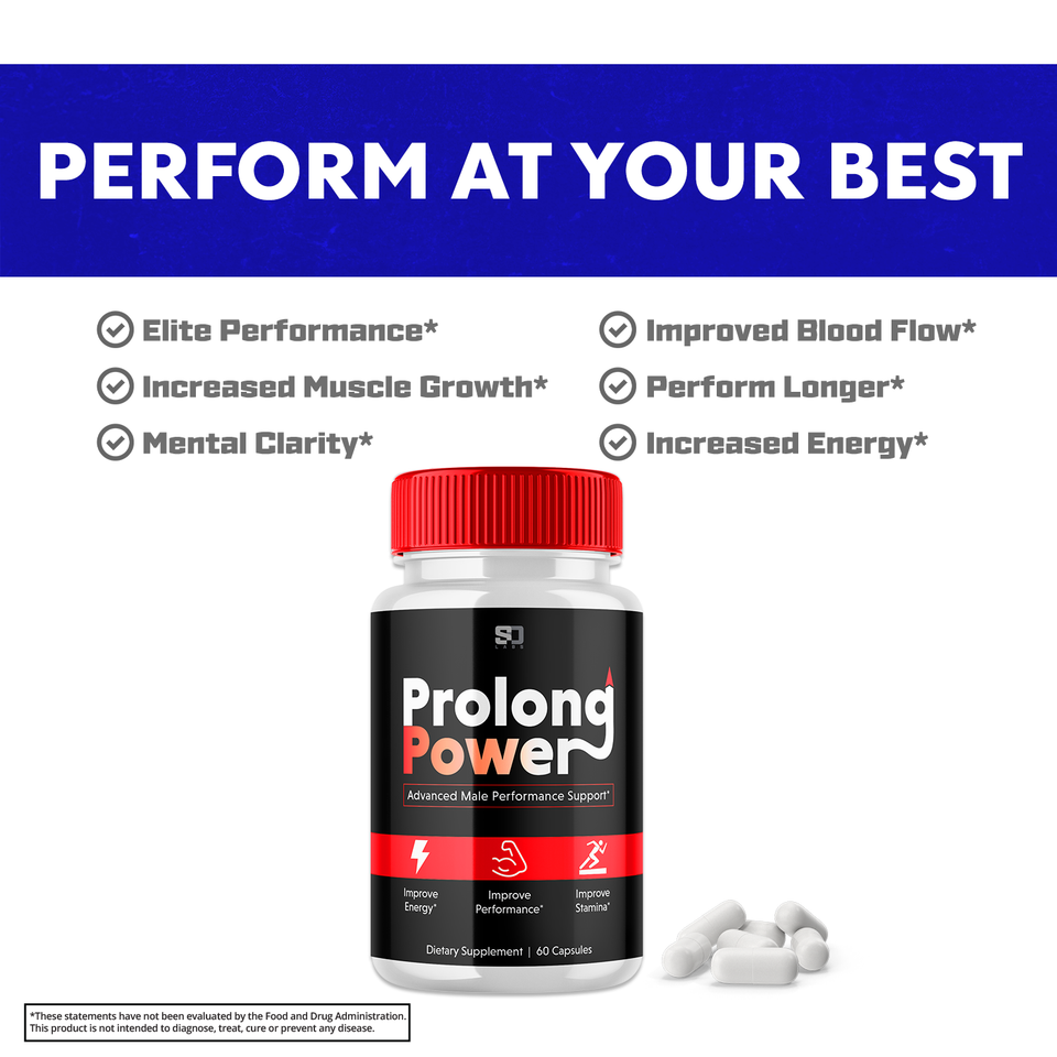 Prolong Power Capsules - Boost Male Vitality and Performance (2 Pack ...