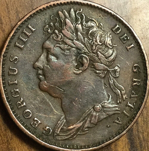 1822 UK GB GREAT BRITAIN FARTHING COIN | eBay