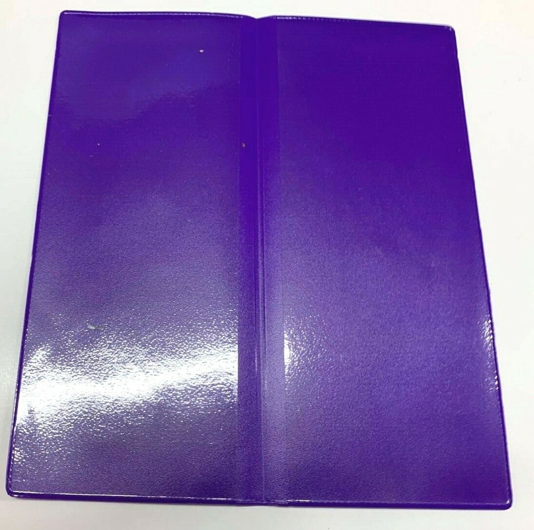 new range DOUBLE FOLDING LOTTERY TICKET HOLDER/WALLET - various colours ...