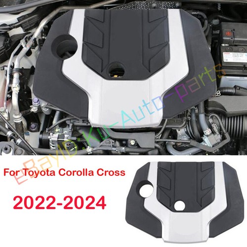 For Toyota Corolla Cross 2022-2024 Silver+black Engine Dust-Proof ...