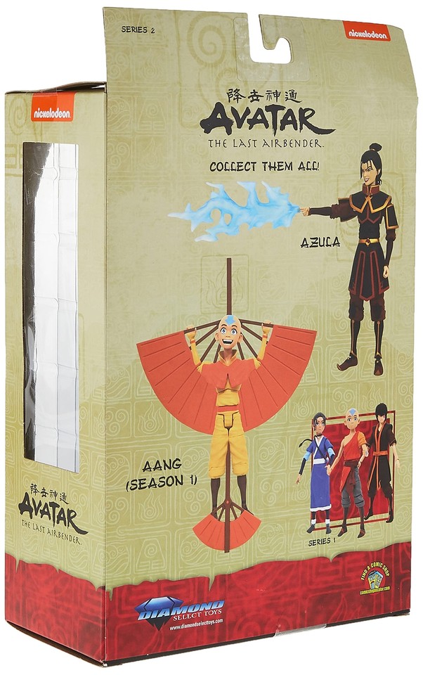 Diamond Select Toys Avatar The Last Airbender: Firebender Azula Action ...
