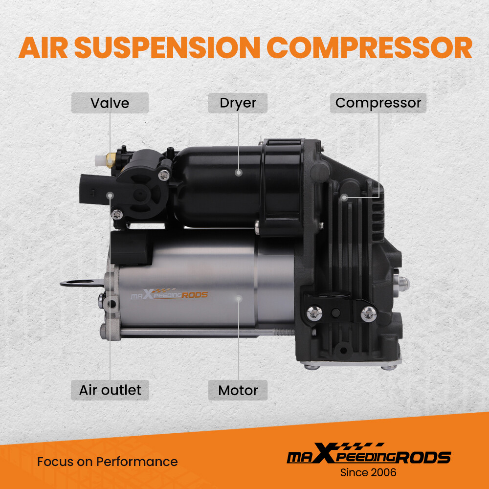 Air Suspension Pump For Mercedes X166 GL350 GL400 GL500 GL63 4Matic ...