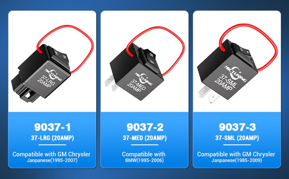 6Pack 9038A Relay Bypass Switch Kit Amp Loop, Relay Tester Diagnostic ...