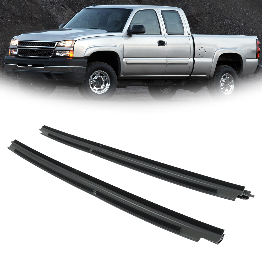 For 1999-2007 GMC Silverado Sierra Set Front Outer Door Window Belt ...