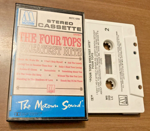 Four Tops, Greatest Hits – Music Cassette: Motown Record Company, 12 ...