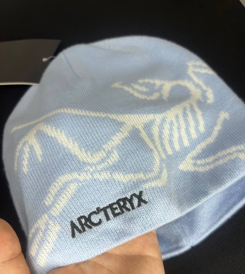 Arc'teryx Bird Head Toque Beanie Light Blue – Merino Wool Unisex Winter ...