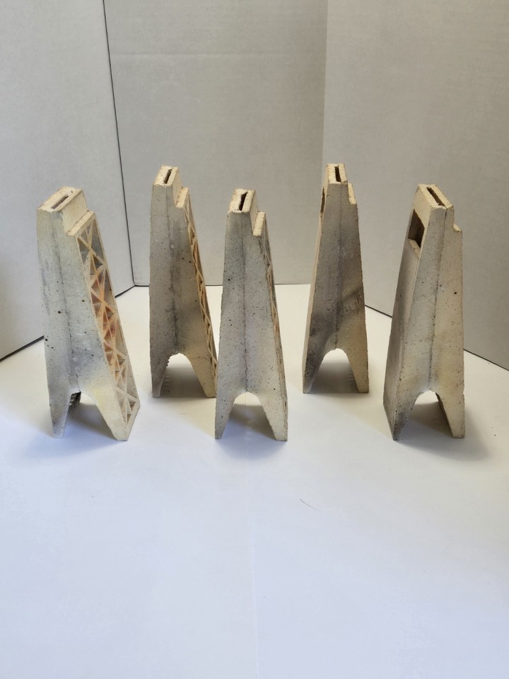 Vintage Atlanta J-Line Ceramic Gas Space Heater Radiant Bricks Inserts ...