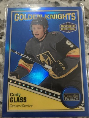 2019-20 O-Pee-Chee Platinum - Retro Rookie Cody Glass #R-91 Rainbow ...