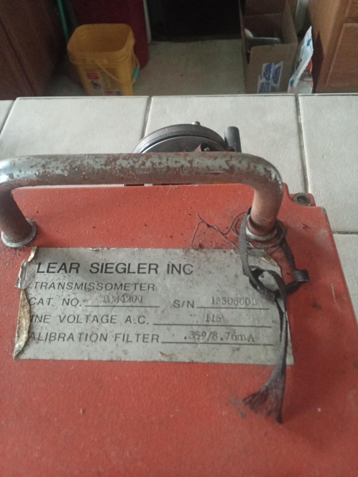 Transmissometer LEAR AND SEIGLER | eBay