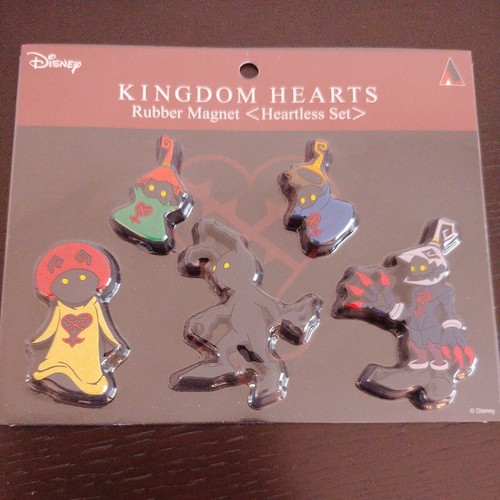 Disney Kingdom Hearts Rubber Magnet Heartless Set Square | eBay