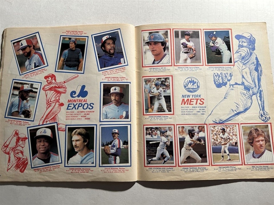 1980 Topps Baseball STICKER ALBUM 240/240 Stamps GEORGE BRETT Rickey ...