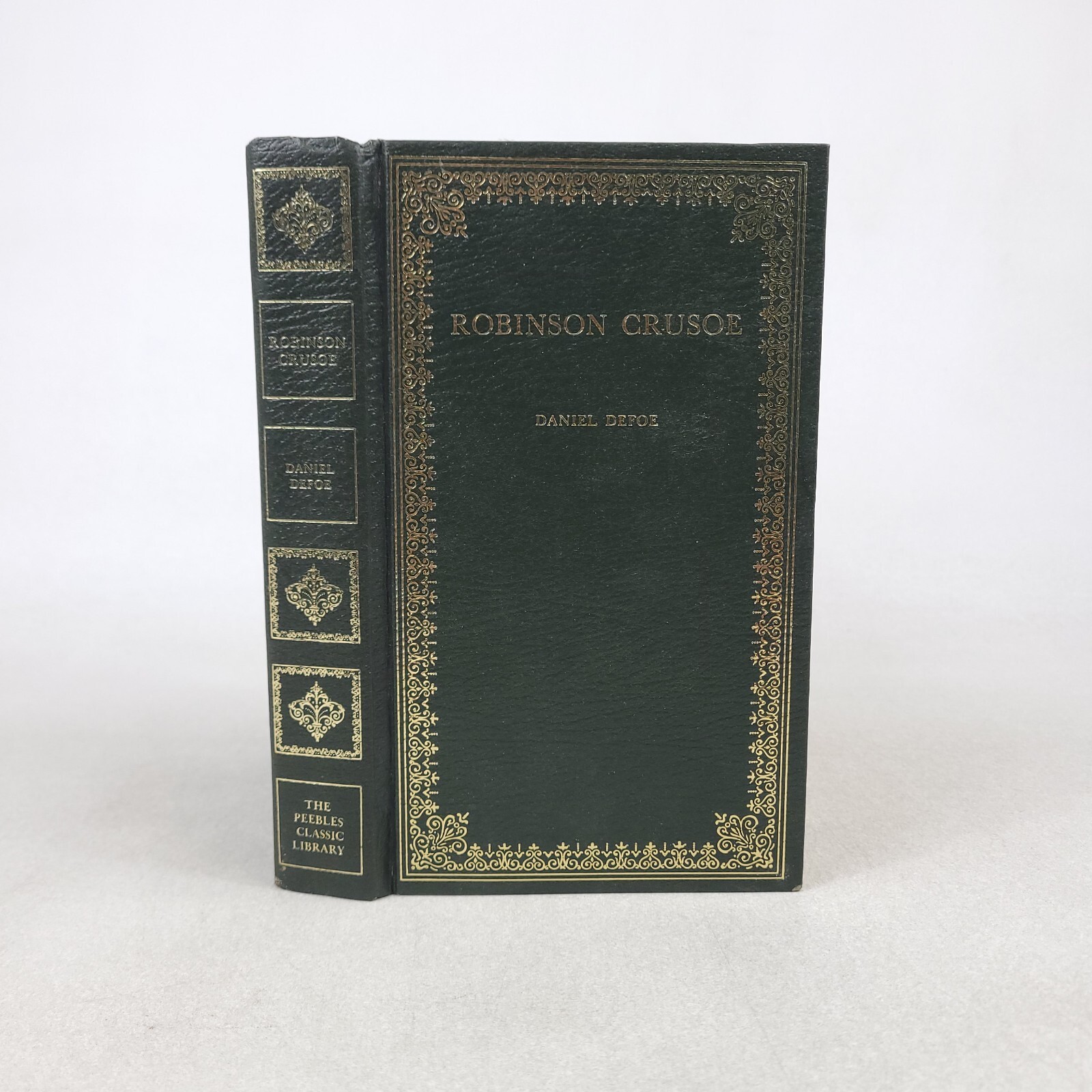 The Peebles Classic Library Hardcover - Robinson Crusoe, Daniel Defoe ...