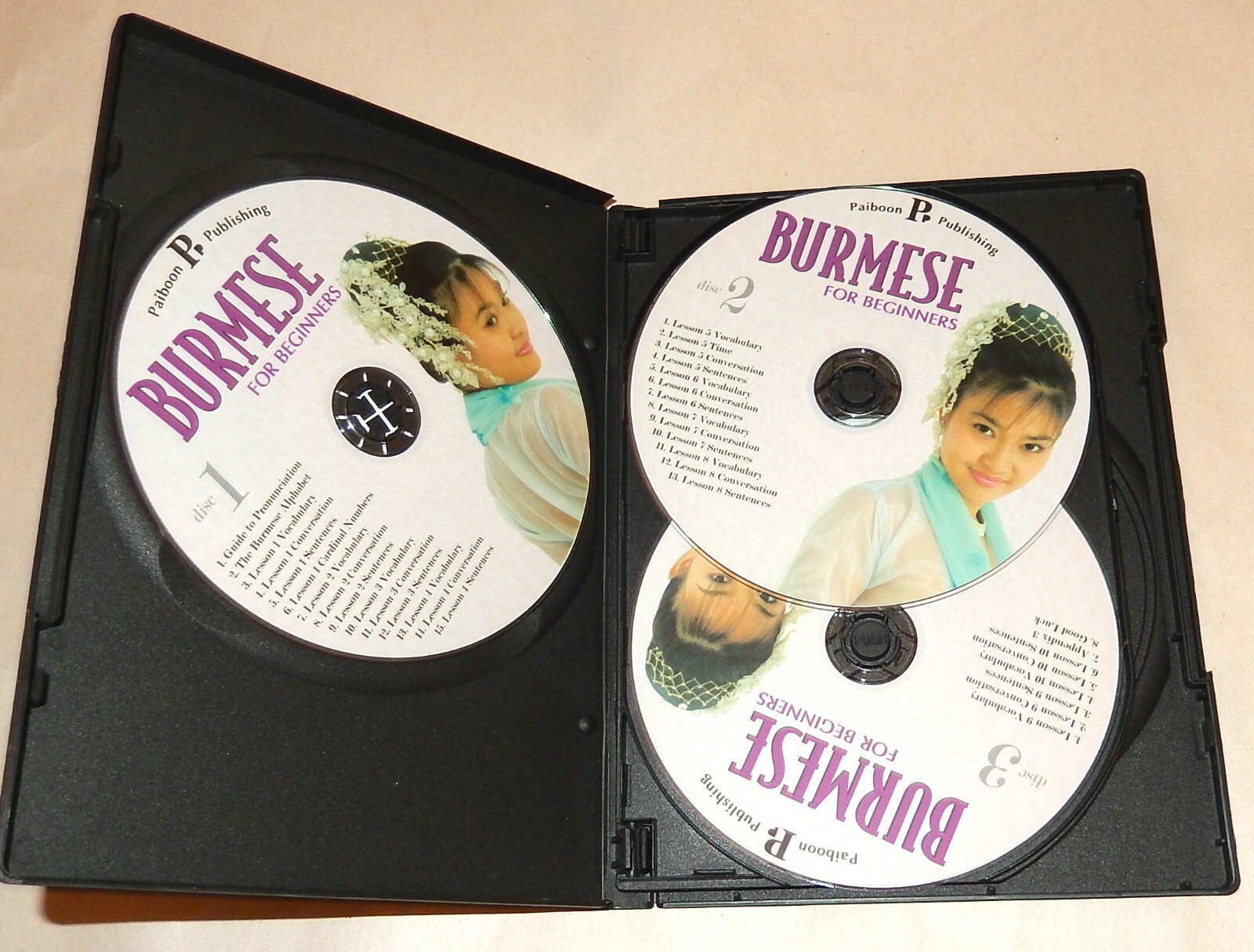Burmese for Beginners by Gene Mesher, Audio CD, 3 CDs | eBay