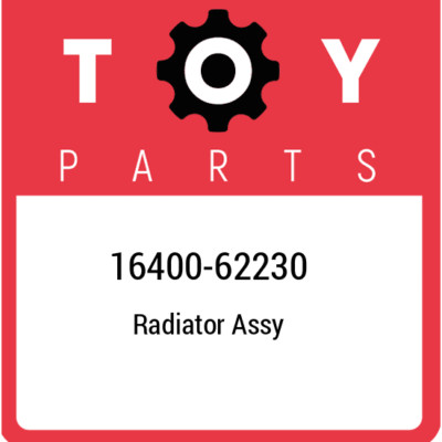 16400-62230 Toyota Radiator assy 1640062230, New Genuine OEM Part | eBay