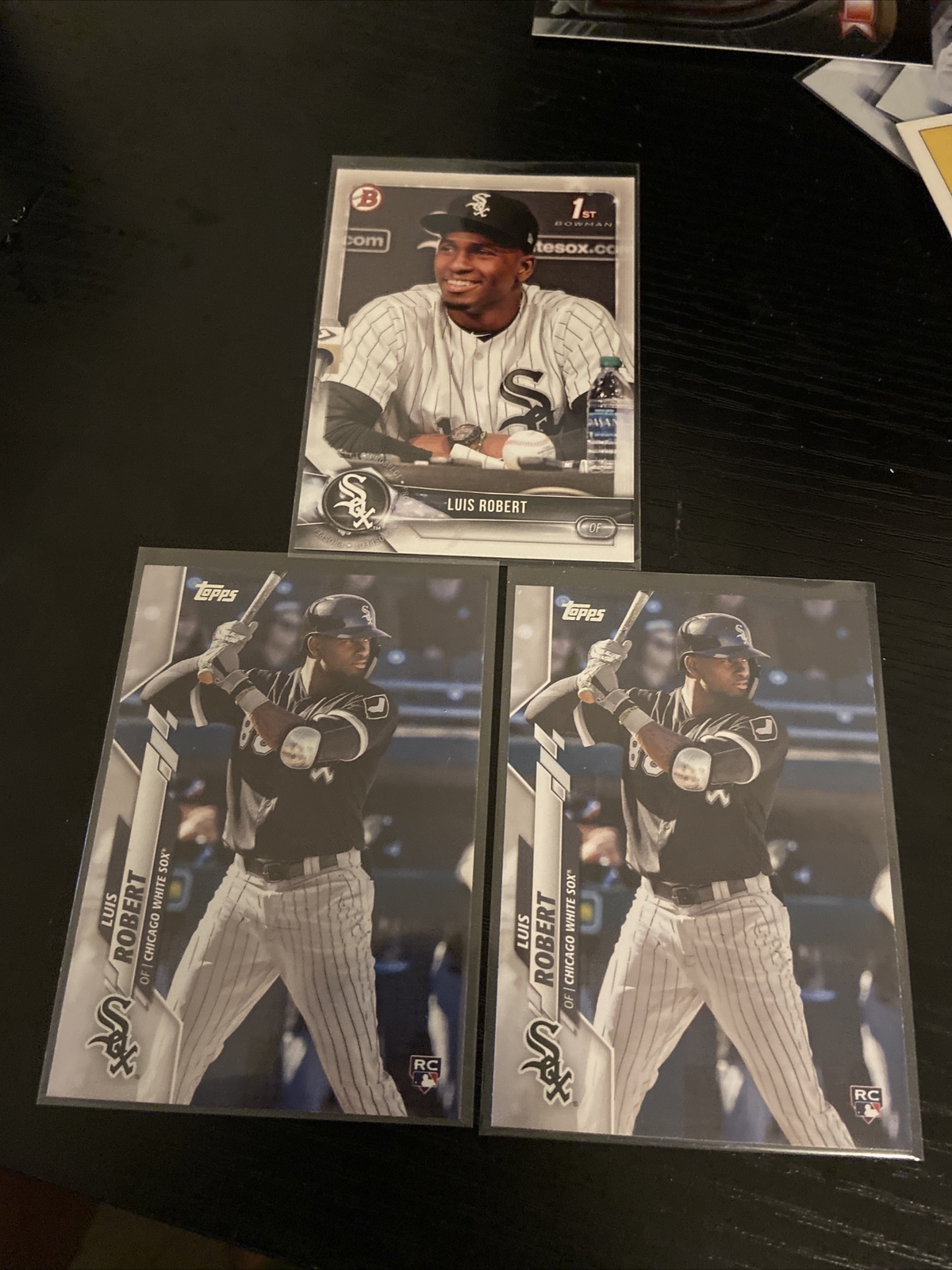 Luis Roberts 3 card Rookie RC lot White Sox | eBay