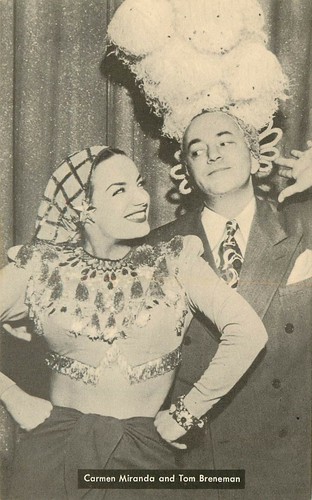 Postcard Tom Breneman Breakfast Hollywood Unused Carmen Miranda | eBay